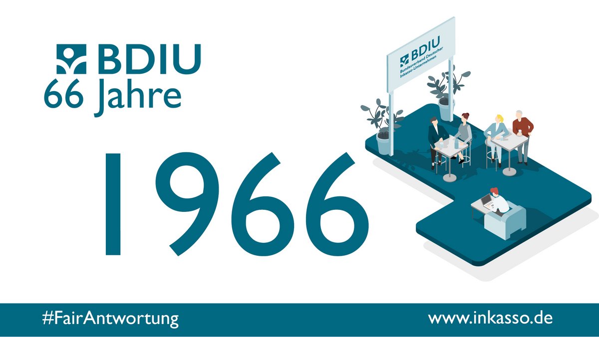 66 Jahre BDIU: 1966 | INKASSO.DE